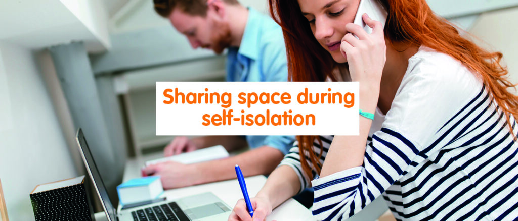 Sharing space during self-isolation - Get Ahead VA