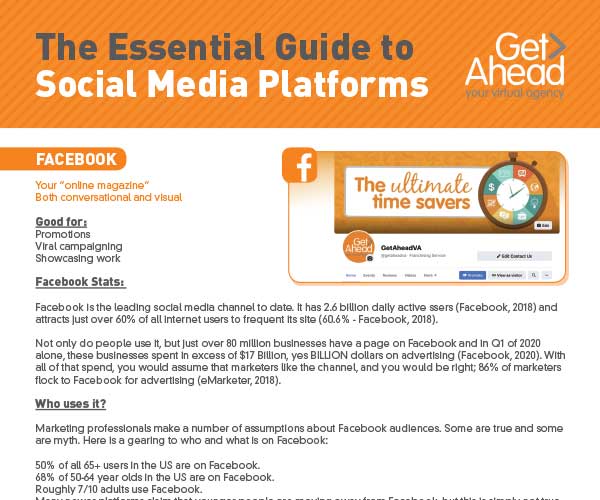 The Essential Guide to Social Media Platforms - Get Ahead VA
