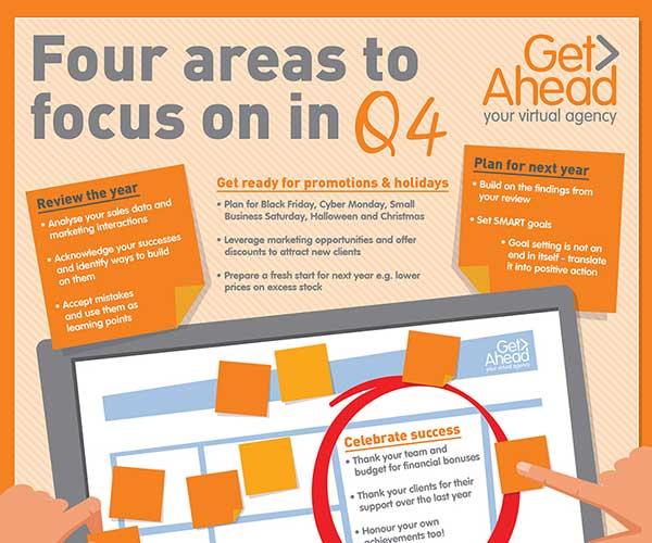 Four areas to focus on in Q4 - Get Ahead VA