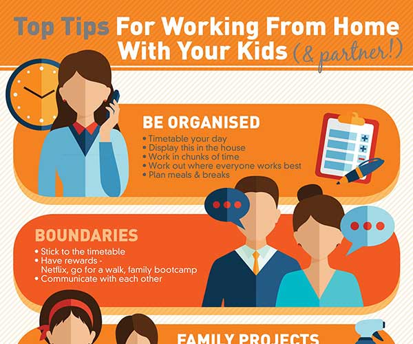 Top Tips for Working From Home with Your Kids - Get Ahead VA