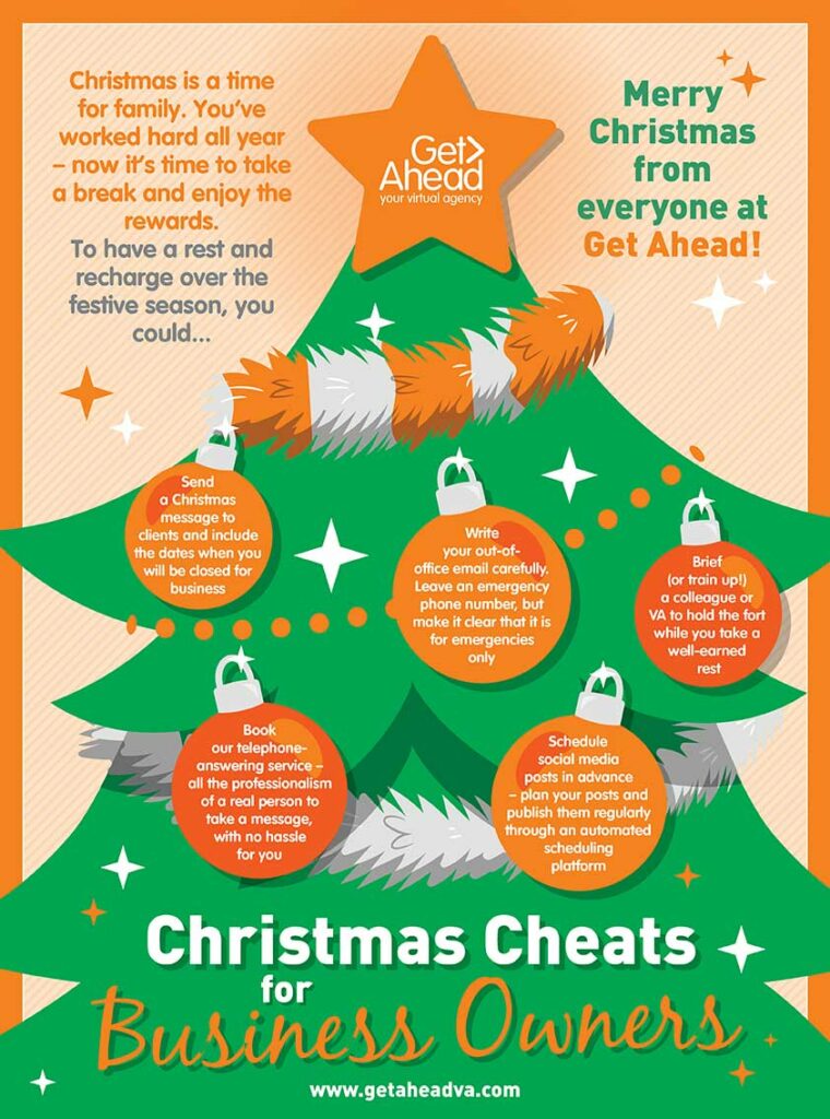 Christmas Cheats for Business Owners - Get Ahead VA